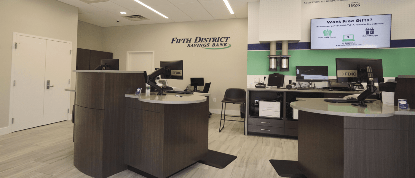 FIFTH DISTRICT SAVINGS BANK - Spartan Building Corporation