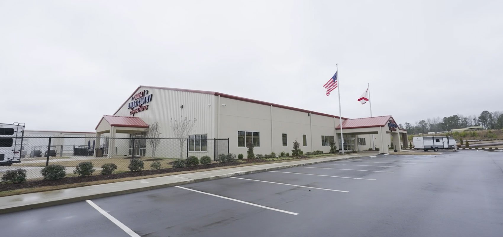 GREAT AMERICAN RV OF HEFLIN, ALABAMA - Spartan Building Corporation